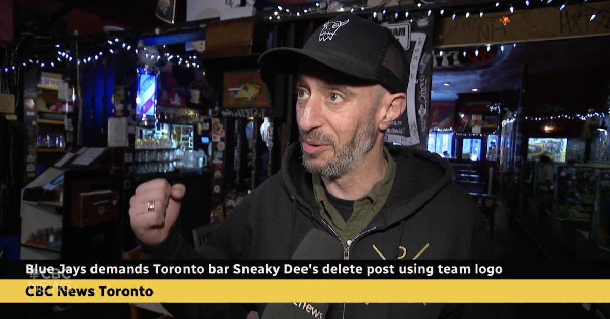 Toronto bar pitches Blue Jays pride, gets tagged out over logo use