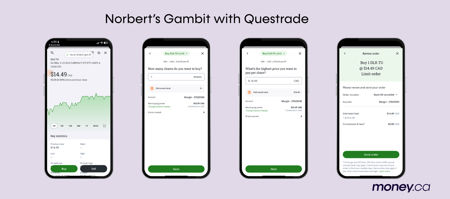 Norbert’s Gambit: How to Convert CDN to USD Like a Pro (2025)
